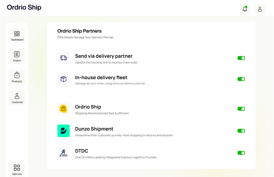 Ordrio Ship – Simplified Shipping for Your eCommerce Business