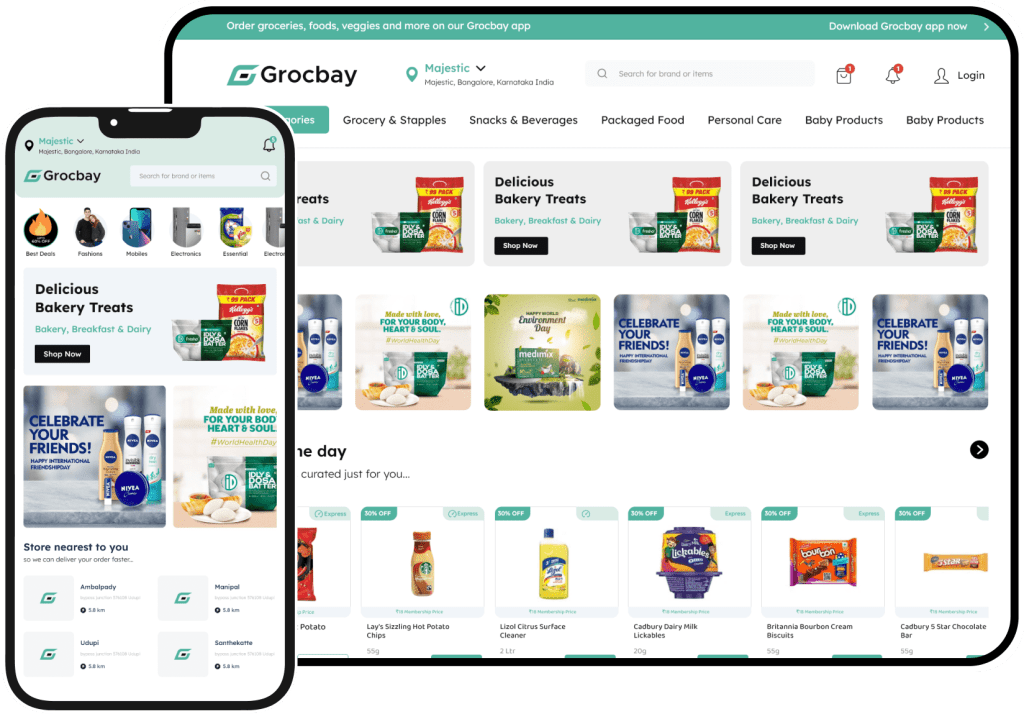 Grocbay- Get Your Own Grocery Store App